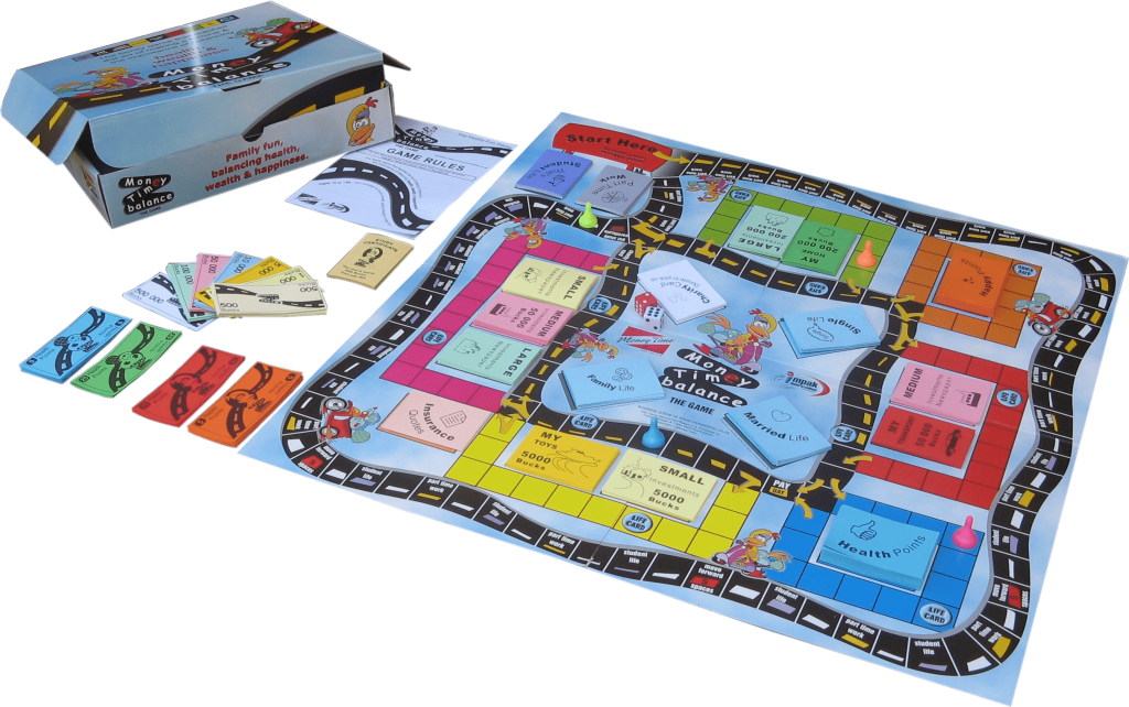 MoneyTime Balance Board Games - Luzandre